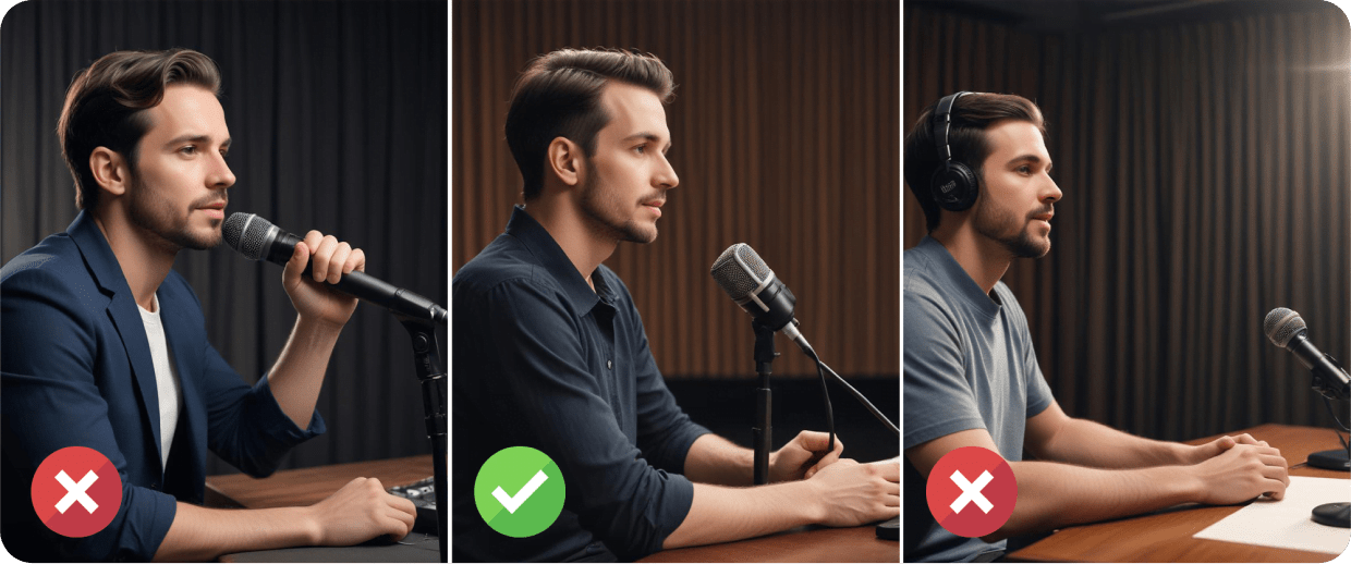 Microphone Positioning - Global One Media Group