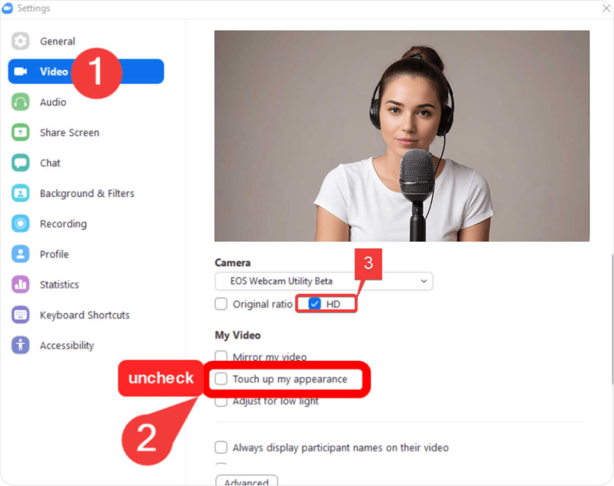 Zoom Setup - Global One Media Group